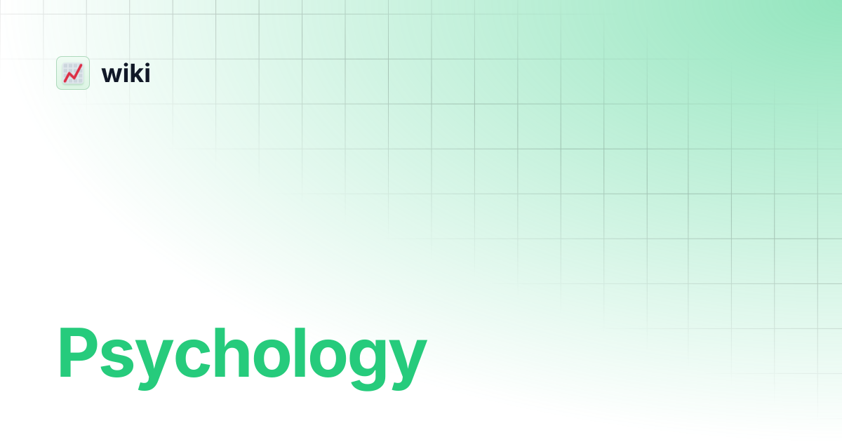 Psychology | wiki