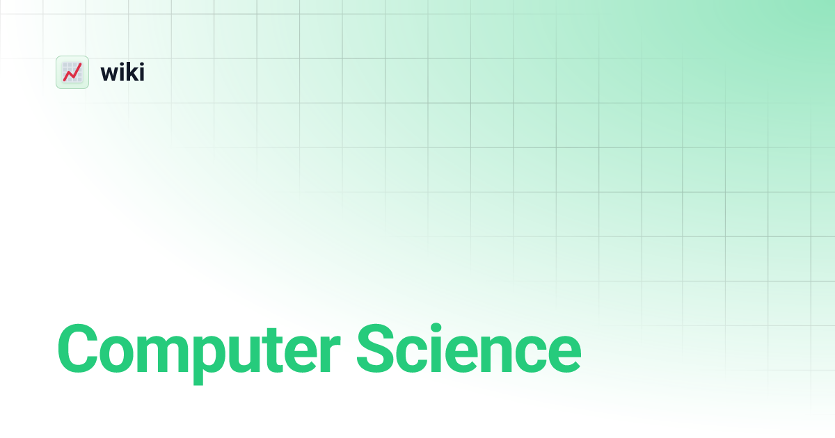 Computer Science | wiki